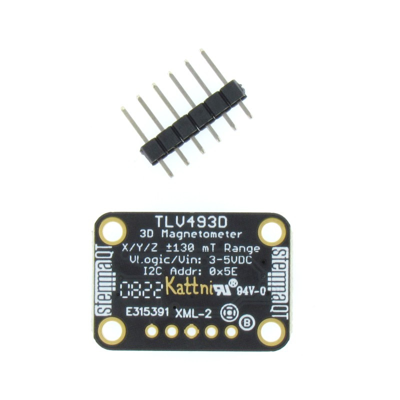 STEMMA QT TLV493D Triple-Axis Magnetometer - модуль з 3-осьовим ...