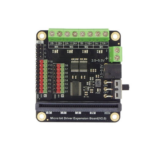 Micro:Driver - модуль с драйвером двигателя для micro:bit (ID ...