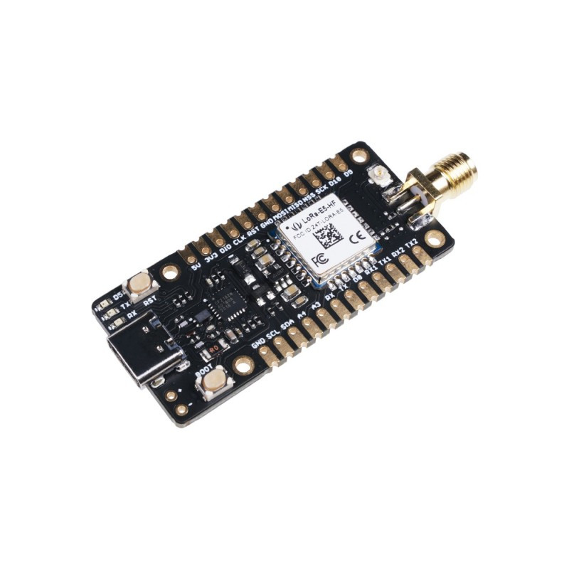 LoRa-E5 mini - розвиваюча плата з модулем LoRa-E5 (STM32WLE5JC): продаж ...