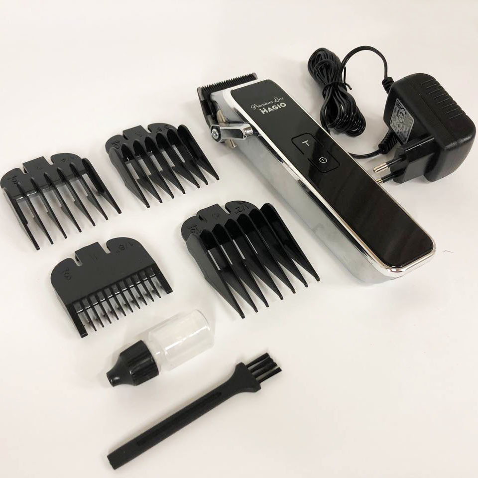 Тример для бороды Magio MG-585, Парикмахерская машинка для бороды беспроводная, Триммер CS-150 ...