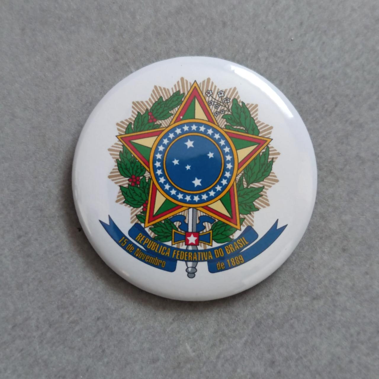 Значок герб Бразилии от Мир стендов - 2542198332