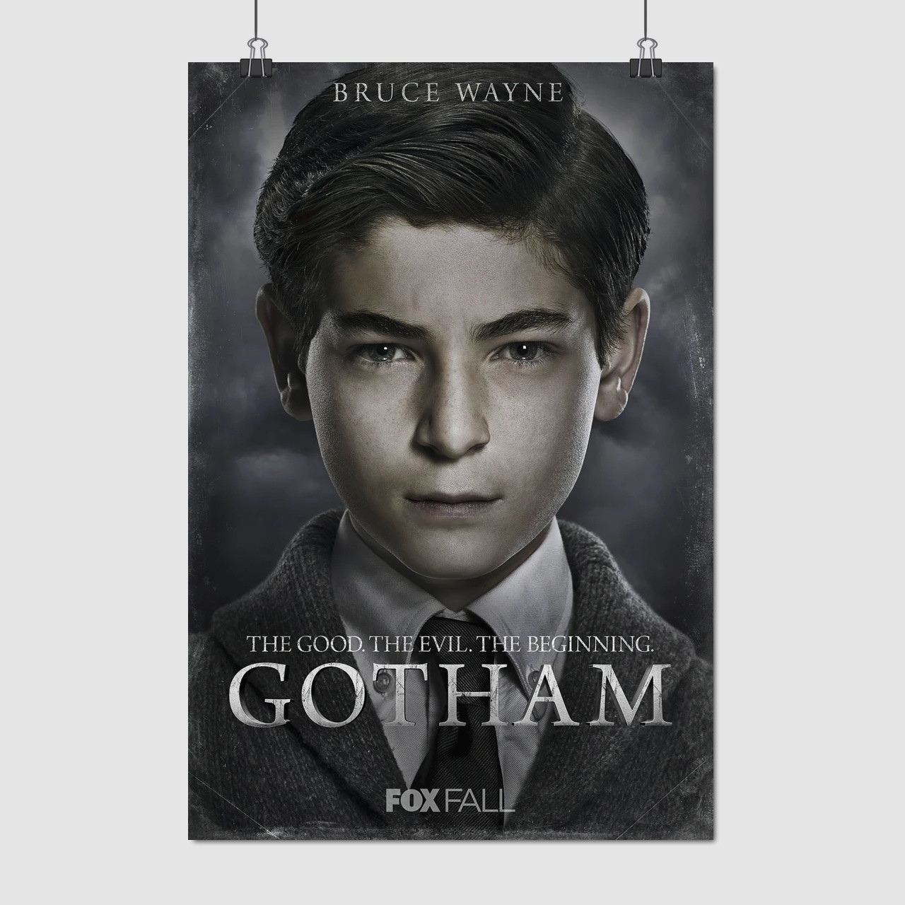 Плакат "Готэм, Брюс Уэйн, Бэтмен, Gotham", 60×41см: продажа, цена в ...