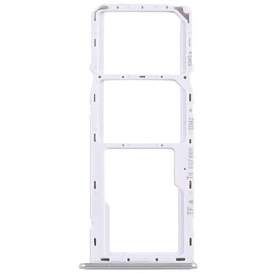 Тримач Sim-карти та карти пам'яті Samsung M526B Galaxy M52 5G білий, на ...