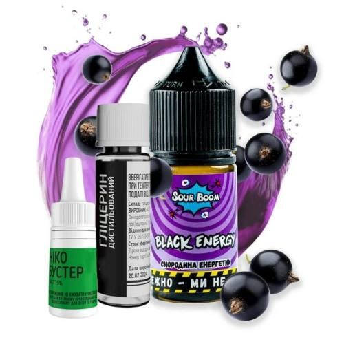 Набір Sour Boom Смородина Енергетик 30 мл (ID#2547669559), ціна: 300 ...