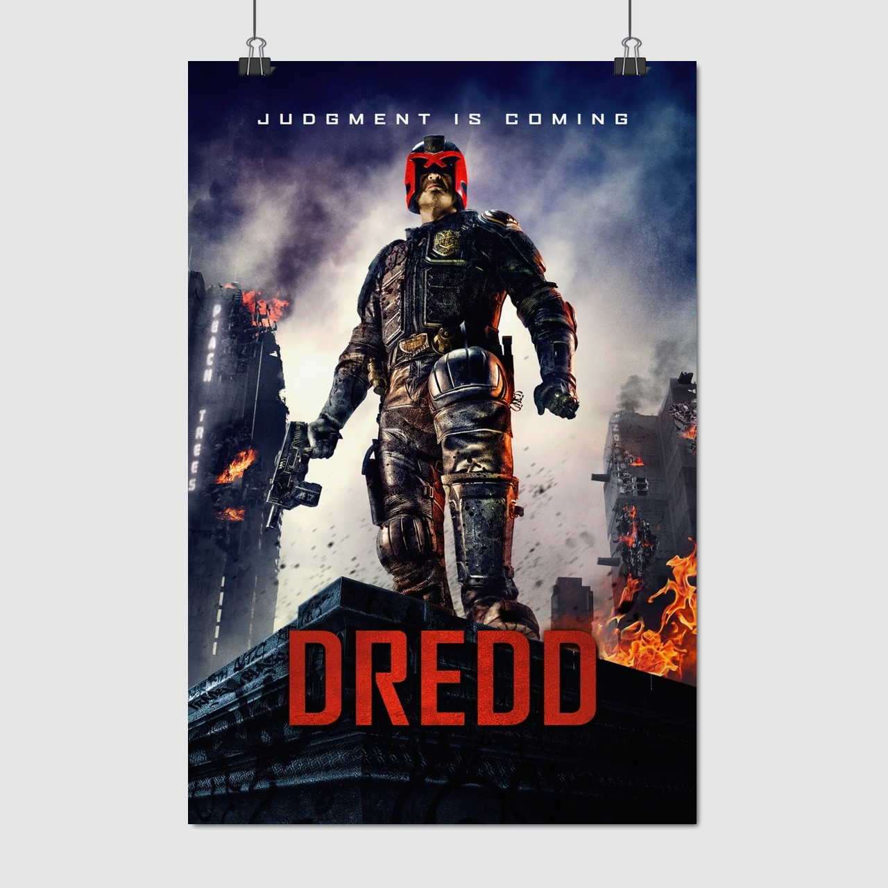 Плакат "Суддя Дредд, Judge Dredd (2012)", 60×40см: продаж, ціна у Львові. Картини від ...