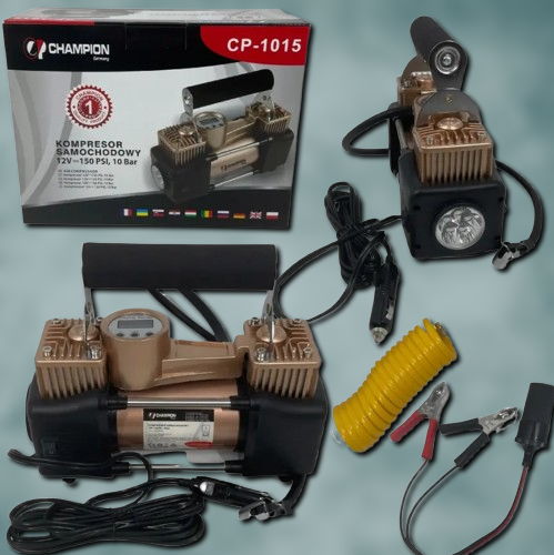 Компресор повітряний автомобільний CHAMPION CP-1015 Компресор авто компресор Компресор Компресор ...