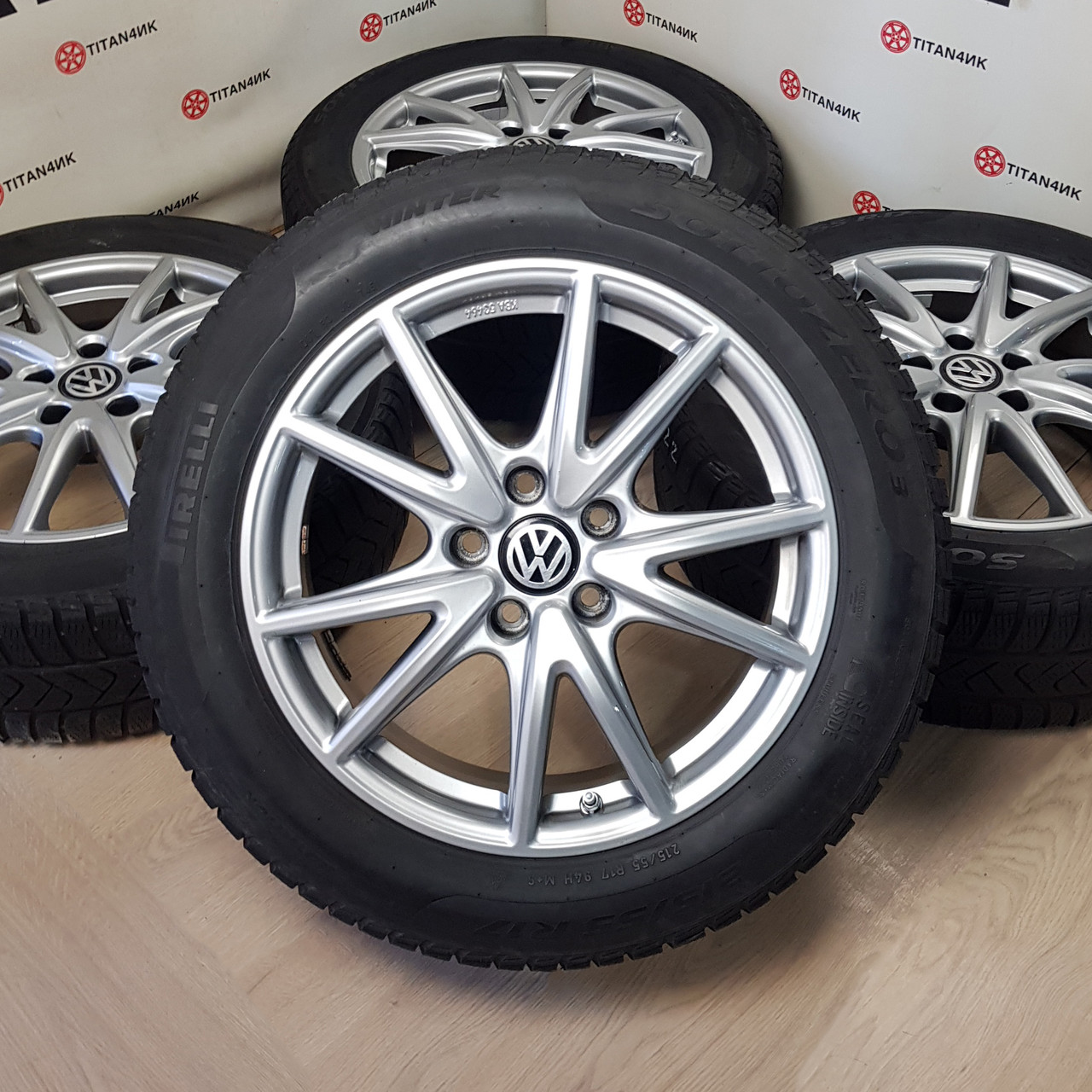 Диски VW R17 5x112 Passat T-Roc Touran Golf Jetta Skoda Octavia Superb ...