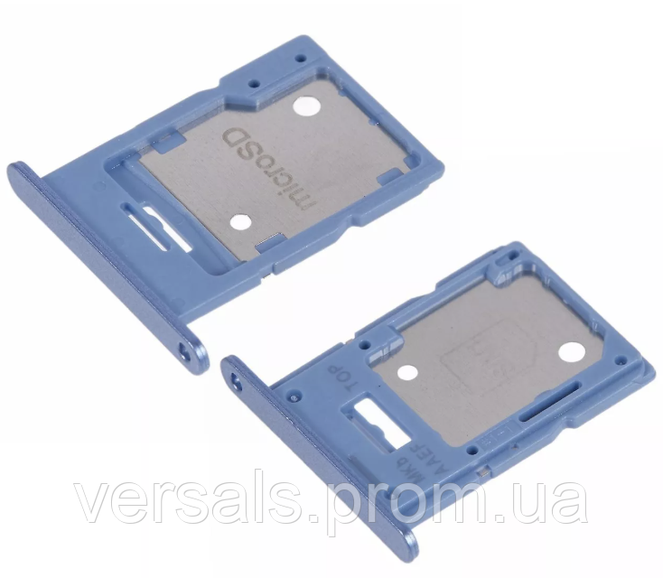 Тримач Sim-карти та карти пам'яті Samsung A156 Galaxy A15 5G синій ...