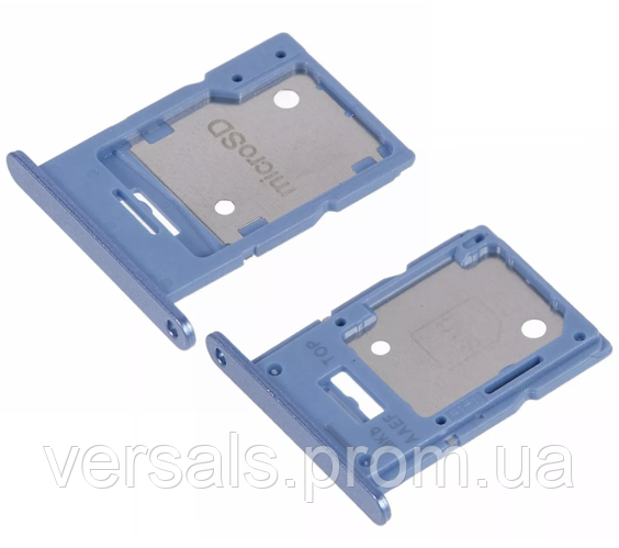 Тримач Sim-карти та карти пам'яті Samsung A156 Galaxy A15 5G синій ...