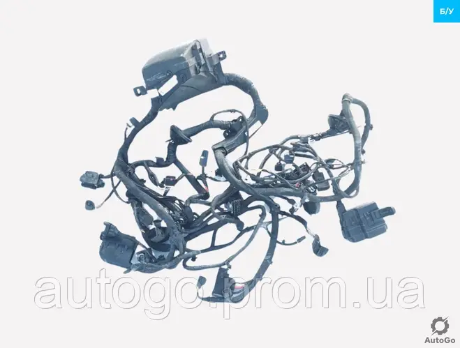 Проводка моторного отсека двигателя Hyundai Sonata 6 VI YF 2.4 16V G4KK ...