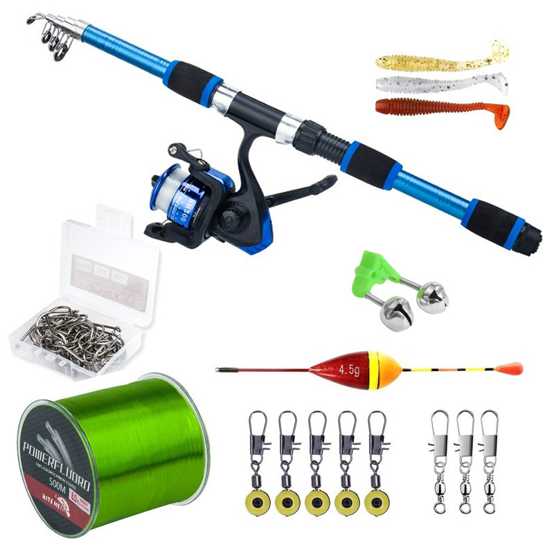 Набір спінінг Akakuma 1,8 м + котушка + аксесуари "Стартовий набір ...