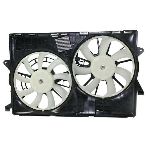 Дифузор радіатора на 2 вентилятора Jeep Cherokee 2014-2023 (ID ...