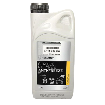 Антифриз концентрат Renault Symbol/Clio 2 (синий) 1л Renault Glaceol RX ...