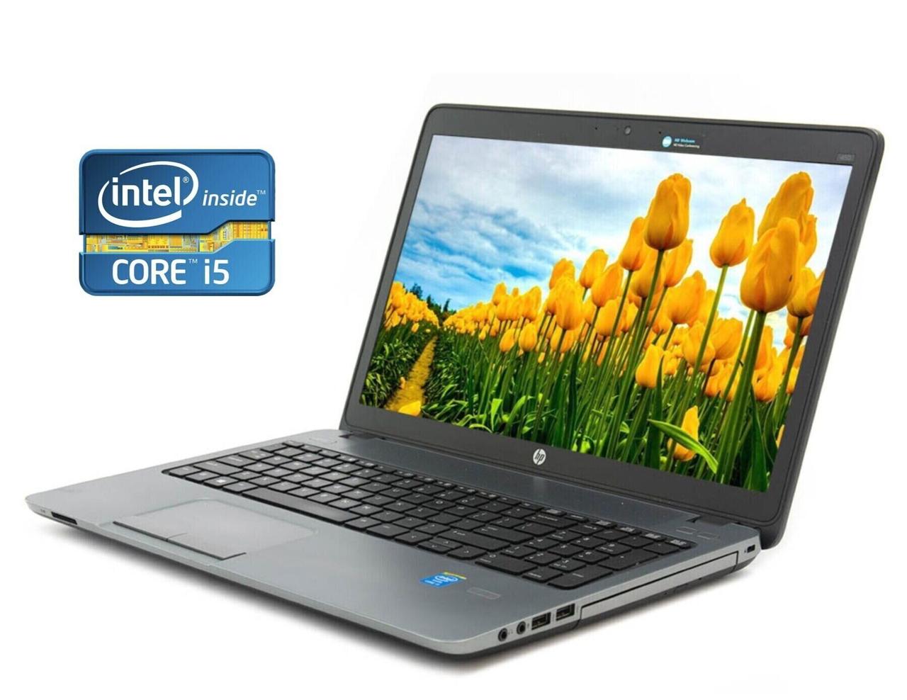Ноутбук Б-класс HP ProBook 450 G1/ 15.6" (1366x768)/ Core i5-3230M/ 8 GB RAM/ 120 GB SSD + 500 ...