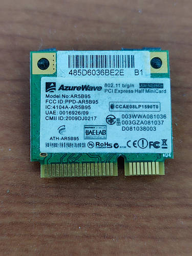 Wi-Fi модуль AzureWave AR5B95 Asus X52N 52 (ID#2548444755), цена: 85 ...