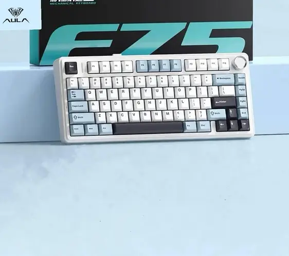 Клавіатура AULA F75 ігрова,RGB підсвітка,Hot Swap,3 режими підключення ...