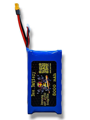 Аккумулятор 6s2p Samsung 40T INR21700, 8000mAh, 80A (для дрона FPV) (ID ...