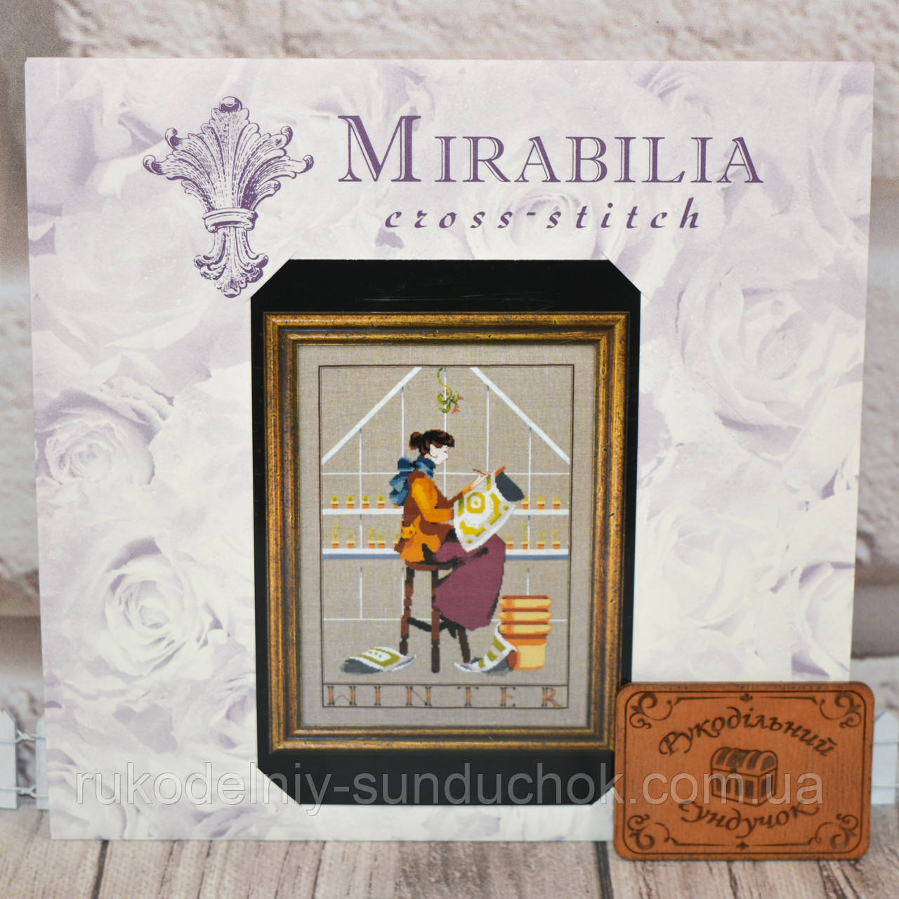 Схема Mirabilia Designs "Winter In My Garden / Зима в моєму саду" MD68 ...