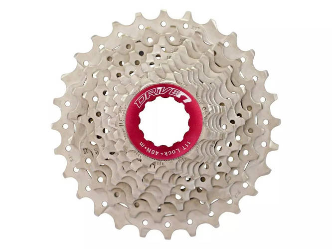 Касета Sun Race інд.10-k 11-25T RX алюмінієвий павук локринг и спейсери ...