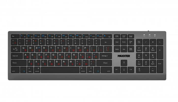 Клавиатура беспроводная Maxxter KBW-01G-UA, Black/Grey (ID#2549973768), цена: 829 ₴, купить на ...