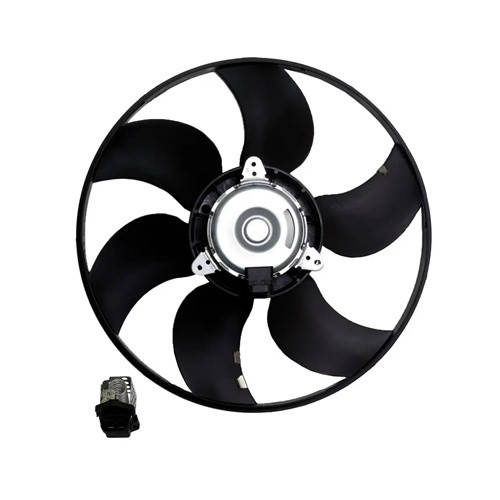 Вентилятор радиатора Renault Duster, Logan (от 2008г) с кондиционером ...