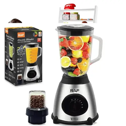 Блендер із кавомолкою RAF R.367 1000 Вт 1,5л, ціна: 1425 ₴, купити на Prom.ua