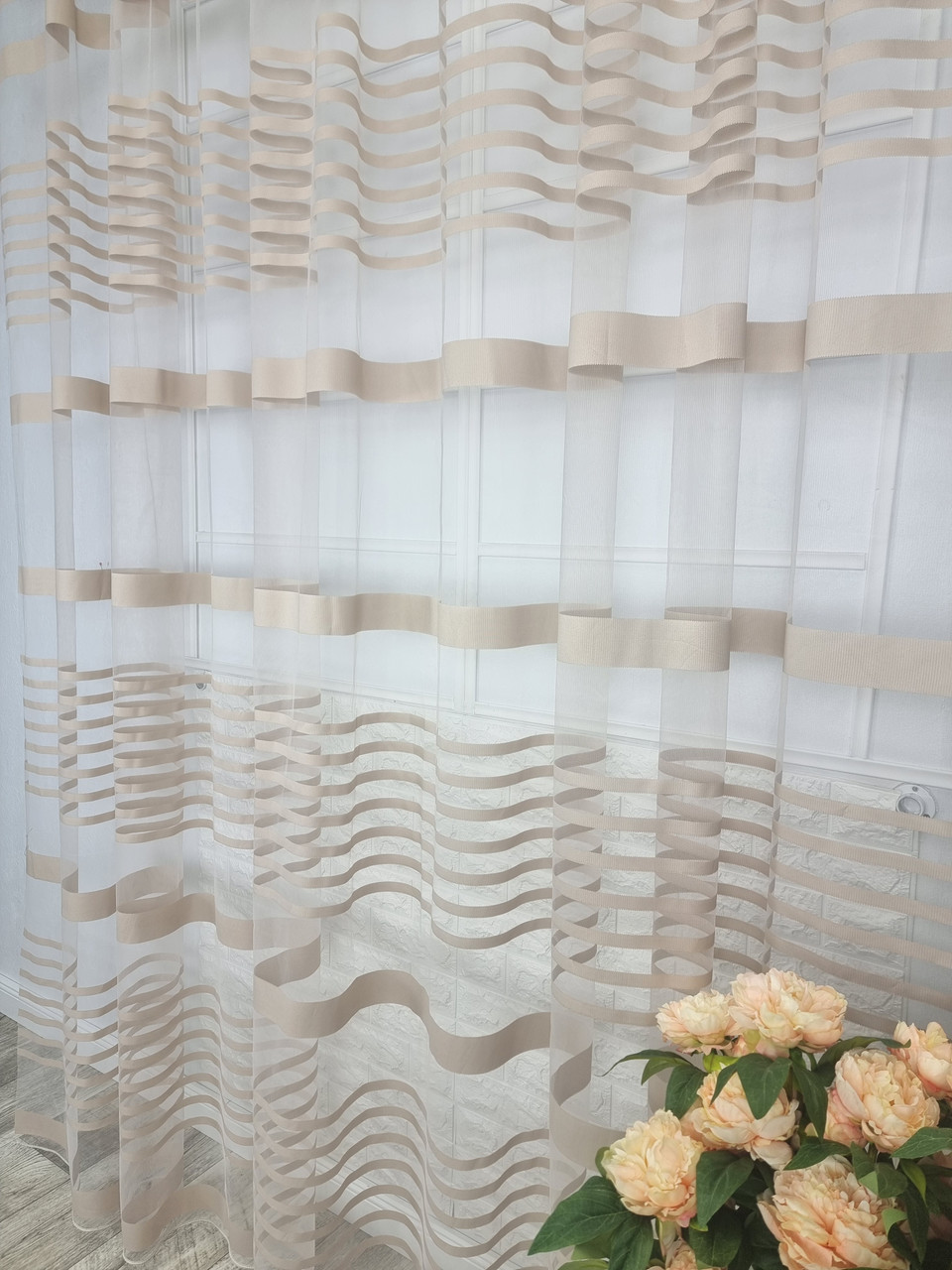 готова тюль тюль з вензелем тюль низька вартість тюль завиток тюль в класичному стилі