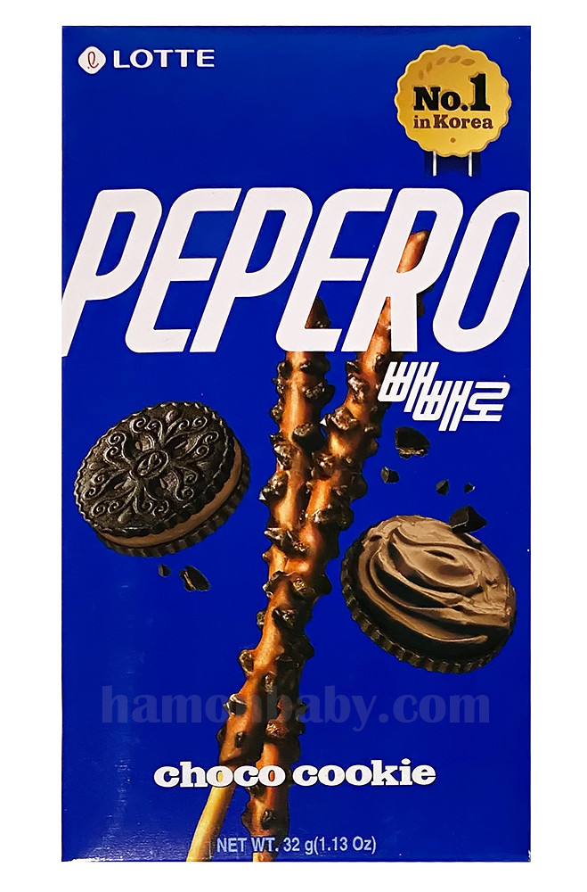 Соломка Pepero Choco Cookie, 32 г, ТМ Lotte, Південна Корея (ID#2551835667), ціна: 60 ₴, купити ...