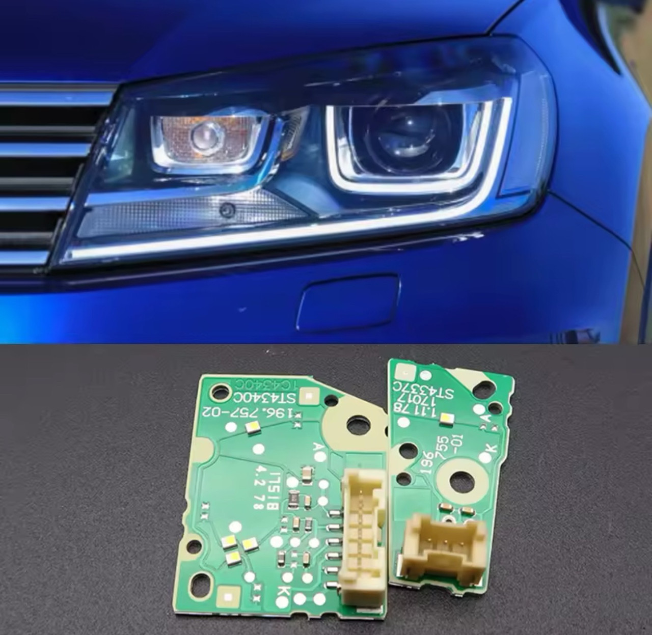 Плати діодні LED ДХО(DRL) Volkswagen Touareg 7P5 (2015-2019) (ID ...