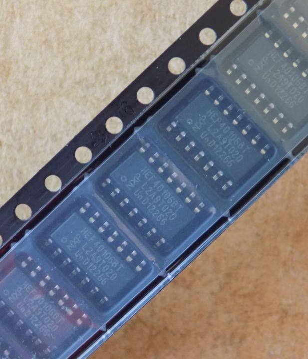 Микросхема 40106 ( HEF40106BT , CD40106 , HCF40106 ) оригинал, so-14 ...