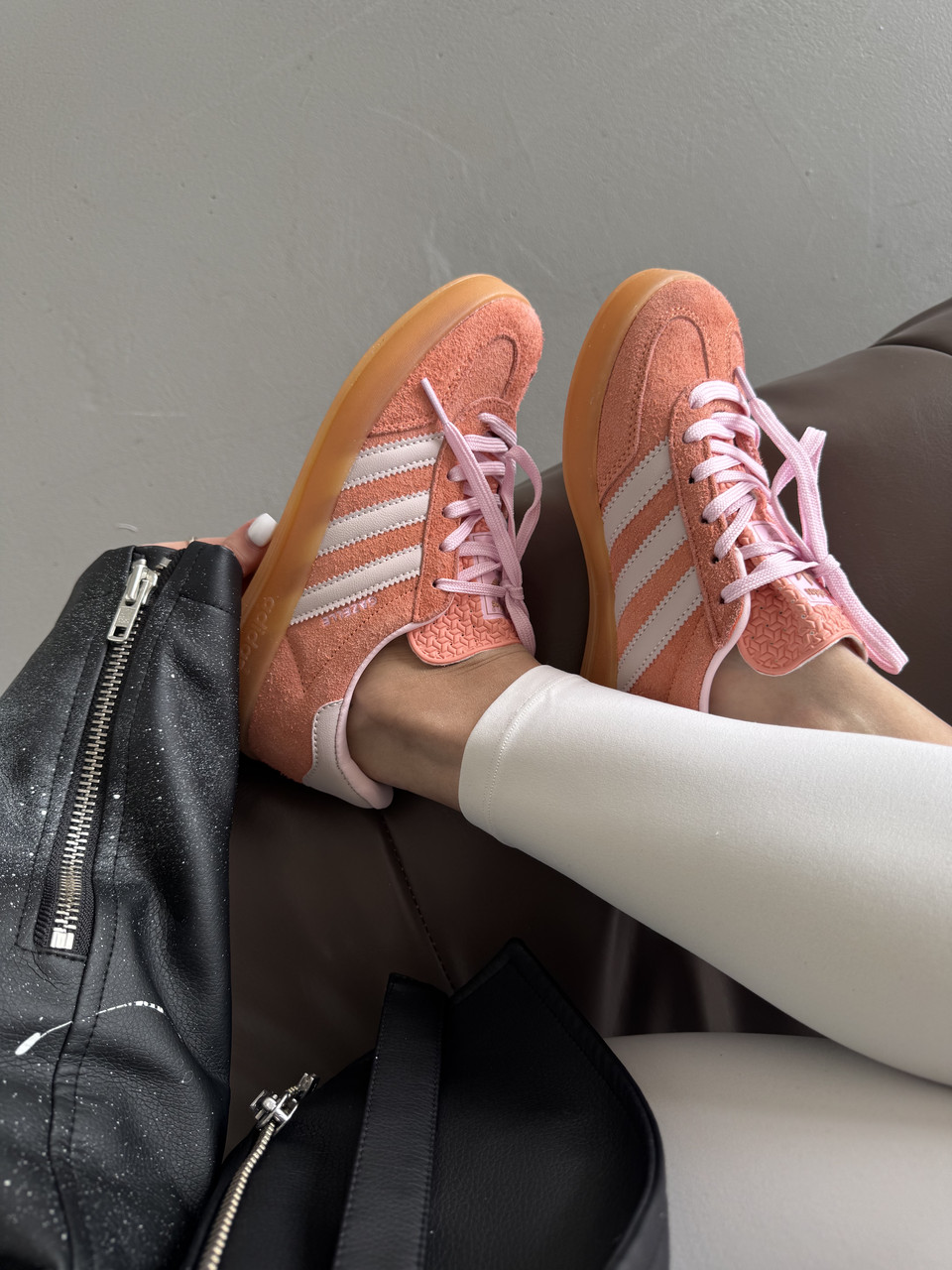 Кроссовки женские ADIDAS GAZELLE | PEACH GUM premium 36 top market (ID ...