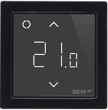 Терморегулятор Devi Devireg Touch +5...45° сенсорный встроенный проводной датчик 16A 230В белый ...
