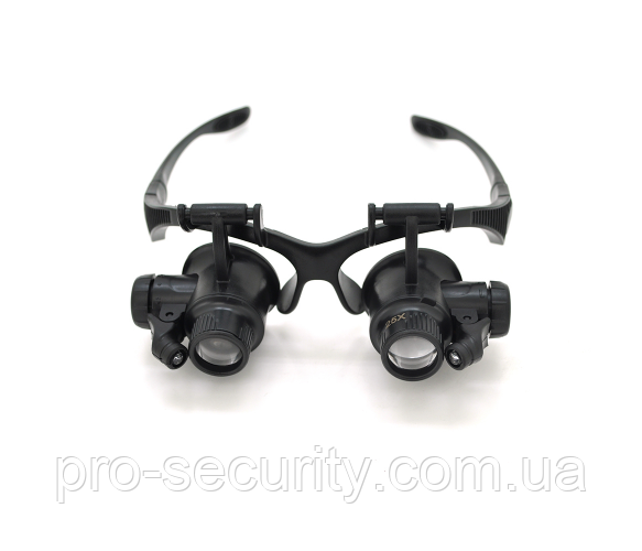 Лупа-окуляри бінокулярна NO.9892GJ, 10Х 15X 20X 25X (ID#2554731228 ...