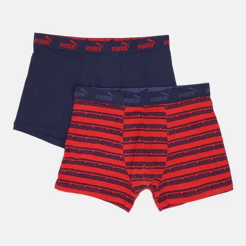 Набір трусів боксерів чоловічих бавовняних Puma Elements Men Striped ...
