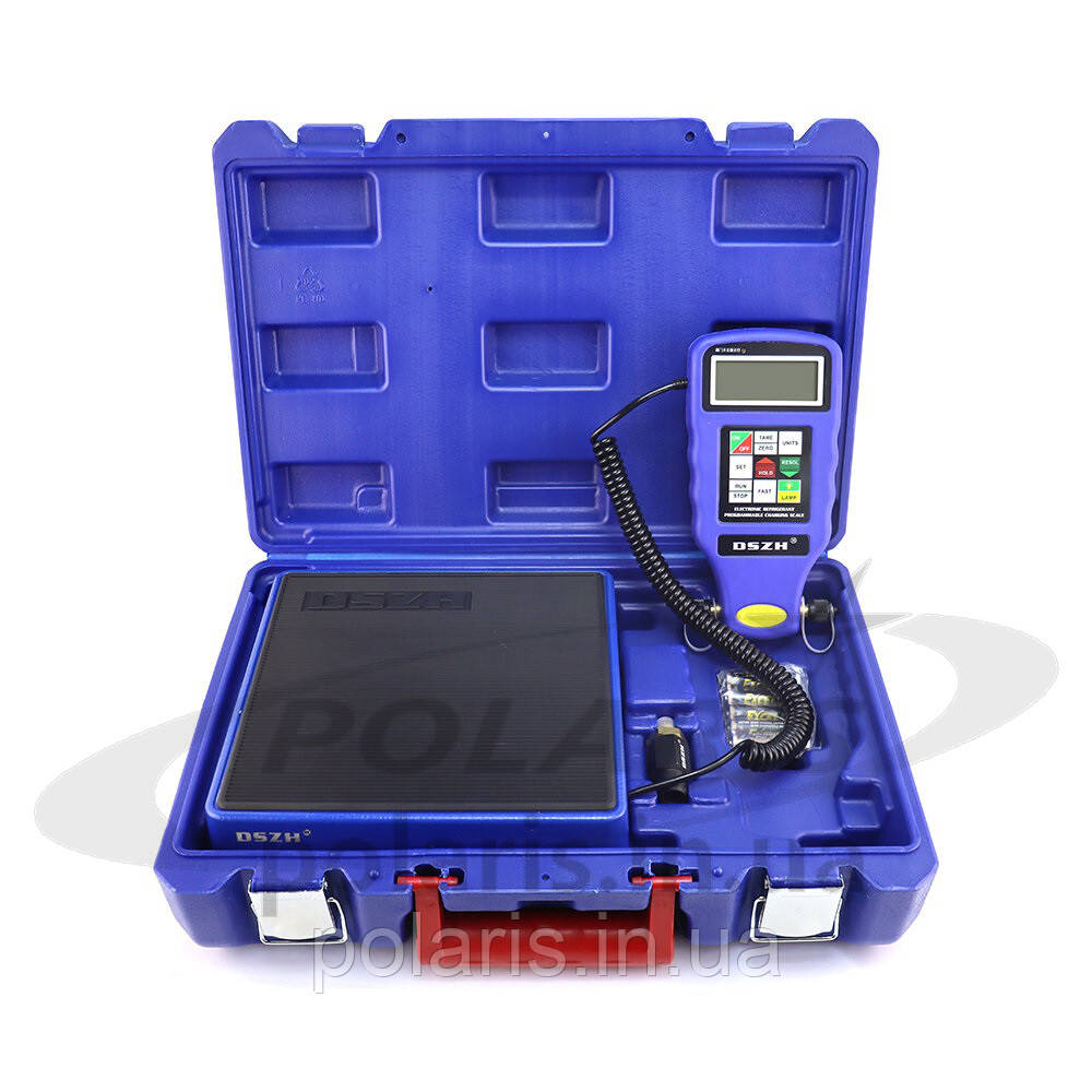 Весы для фреона электронные DSZH RCS-N9030 (100кг) программируемые проточные с соленоидом ...