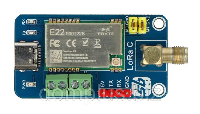 Модуль LoRa 868MHz - USB C - SB Components 28085 (ID#2556605539), ціна: 1795 ₴, купити на Prom.ua