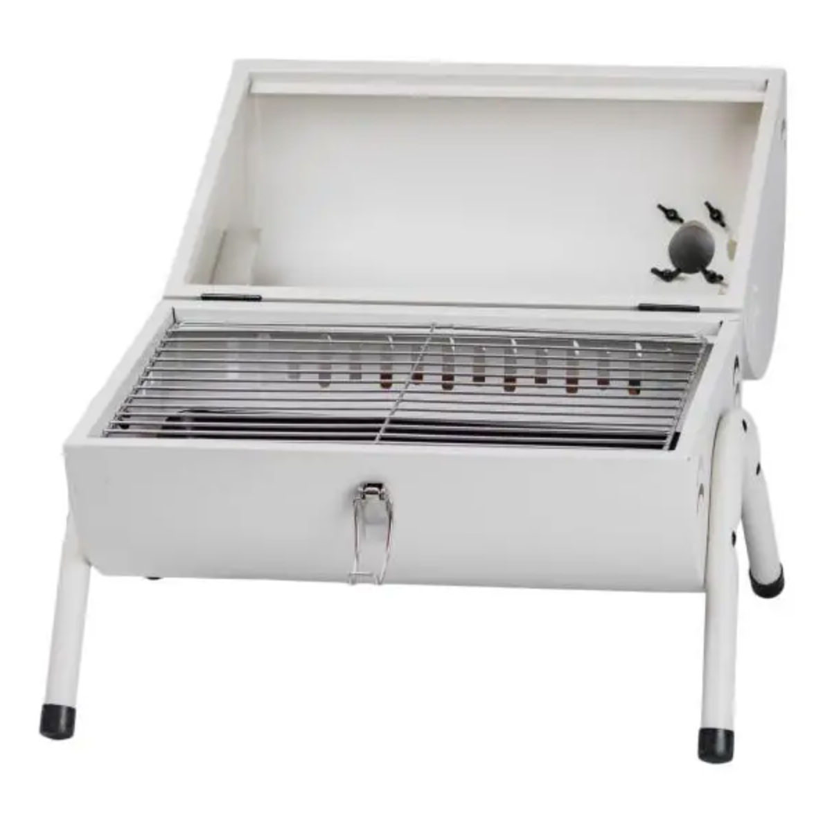 Гриль-мангал вугільний із решіткою для відпочинку на природі ...