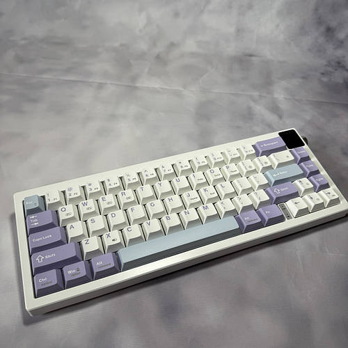 Ігрова механічна безпровідна клавіатура AJAZZ AK650 Purple RGB Flying ...