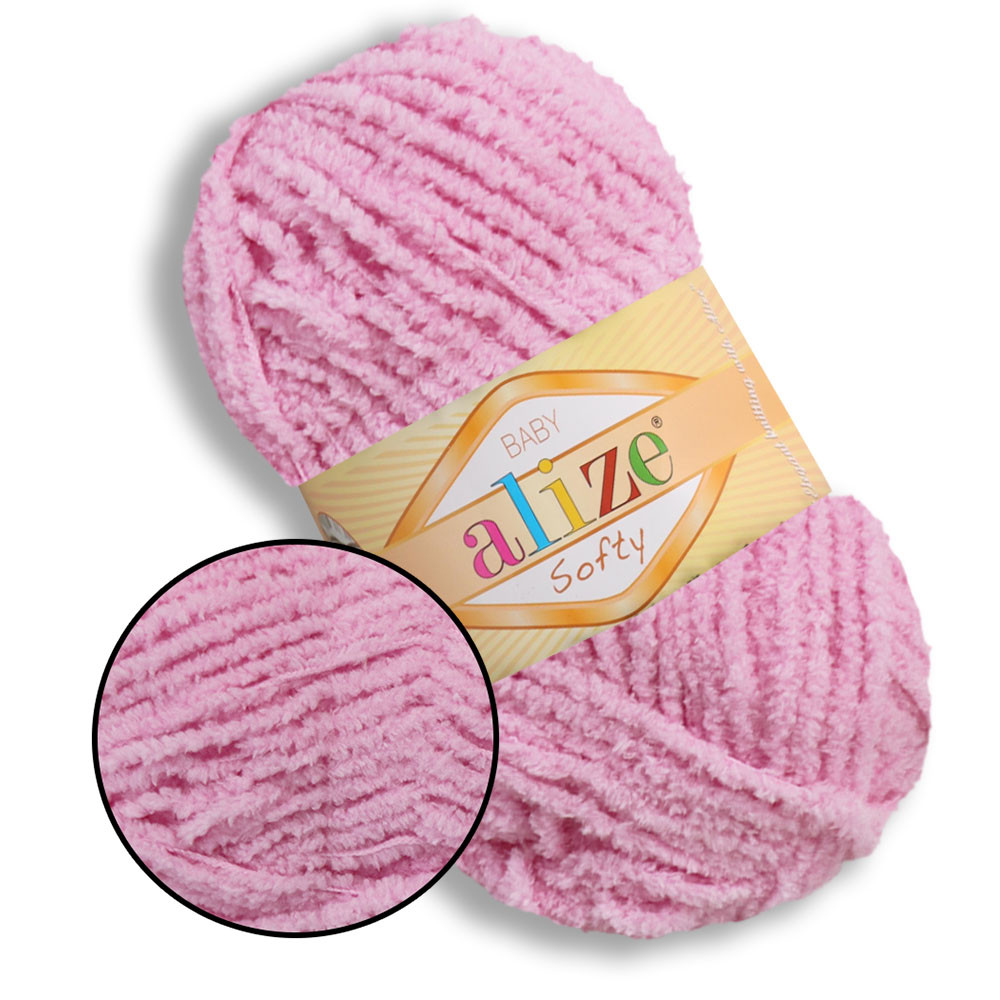 Alize Softy, Нежно-розовый №185 - купить интернет-магазин Украина. Опт и розница