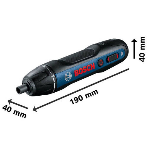Акумуляторна викрутка Bosch GO 2 Professional, в кейсі з USB зарядкою ...