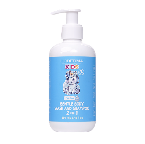 Гель ніжний для душу та шампунь 2в1 для хлопчиків, 250 мл CODERMA KIDS, ЮАФАРМ, ціна: 195 ...