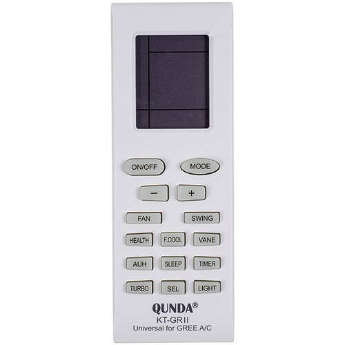 Qunda KT-GR - Універсальний пульт для кондиціонера (дистанція до 8 ...