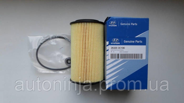 Оливний фільтр, арт.: 26320-3C100, Пр-во: Hyundai/Kia (ID#2105384560 ...