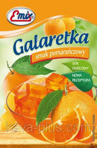 Галаретка (Желе) зі смаком апельсина Emix Польща 79г (ID#461816989 ...