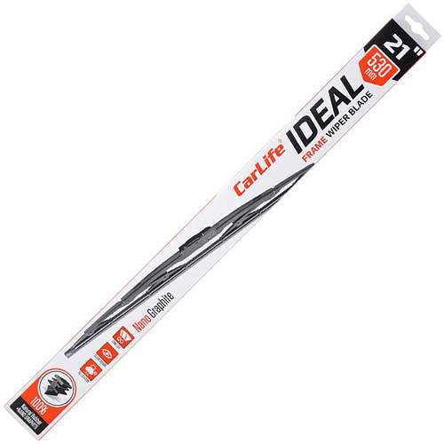 Каркасна щітка CarLife IDEAL 21"/530мм для автомобіля шарнірний механізм очищення скла двірник ...