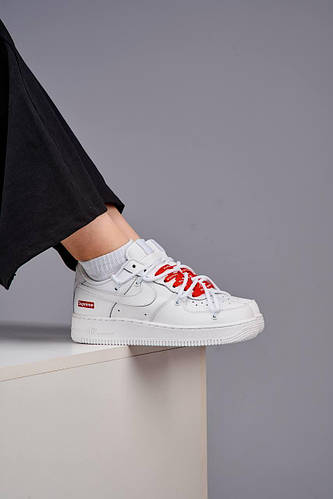Nike Air Force 1 x Supreme Laces White (ID#2562205110), ціна: 2449 ...