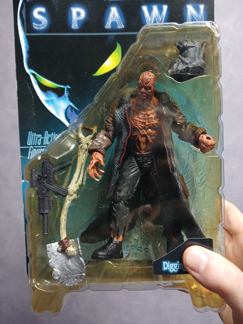 Вінтажна фігурка McFarlane SPAWN - СПАЛЕНИЙ СПАУН (BURNT SPAWN): продаж ...