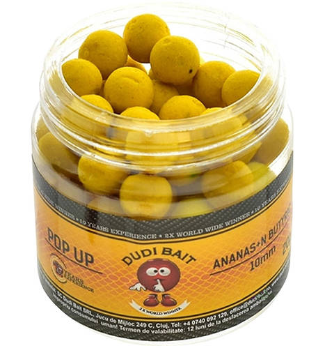 Бойли Dudi Bait Pop Up плавальні Ананас Олійна кислота 10 мм, ціна: 190 ...