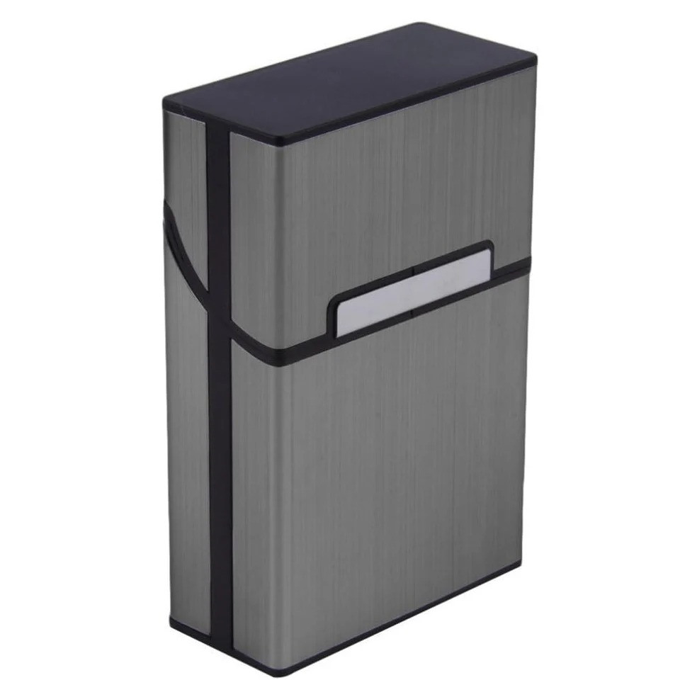 Порт-сигар алюмінієвий, тонкий, стильний футляр для King Size сигарет ...