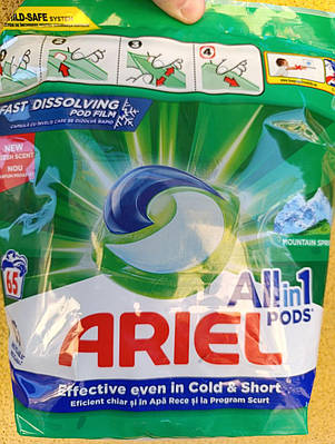 Капсули для прання Аріель Ariel mega pack 63 шт Оригинал, ціна: 820 ...